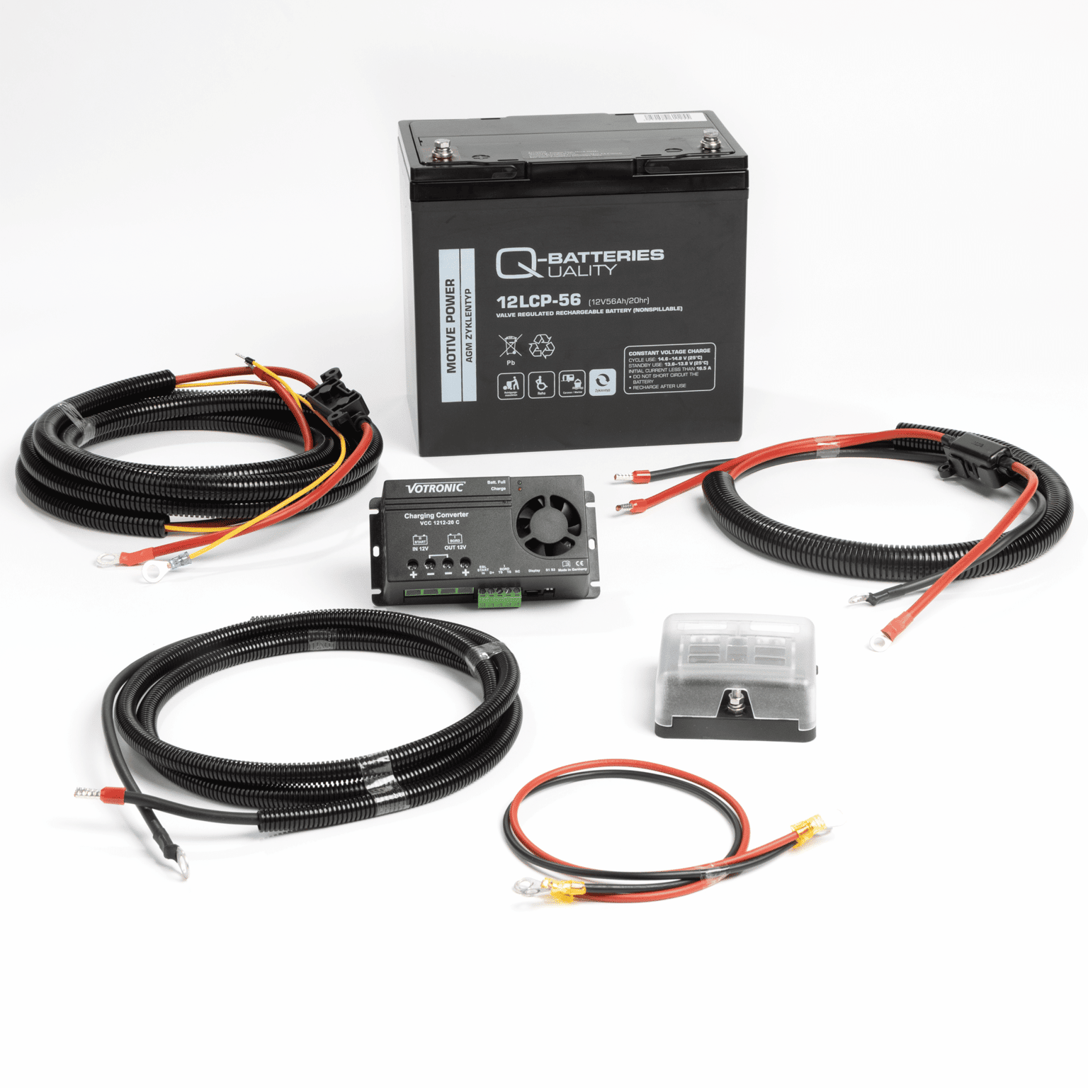 CamperPower Camper Elektrik Komplettset Solar BASIC - Mein-Camperausbau